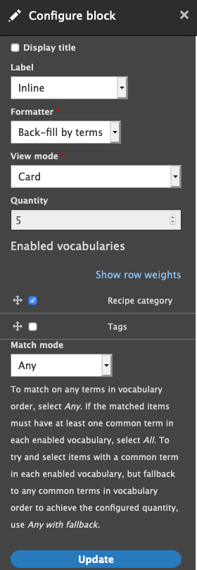 Entity reference back-fill formatter | Drupal.org
